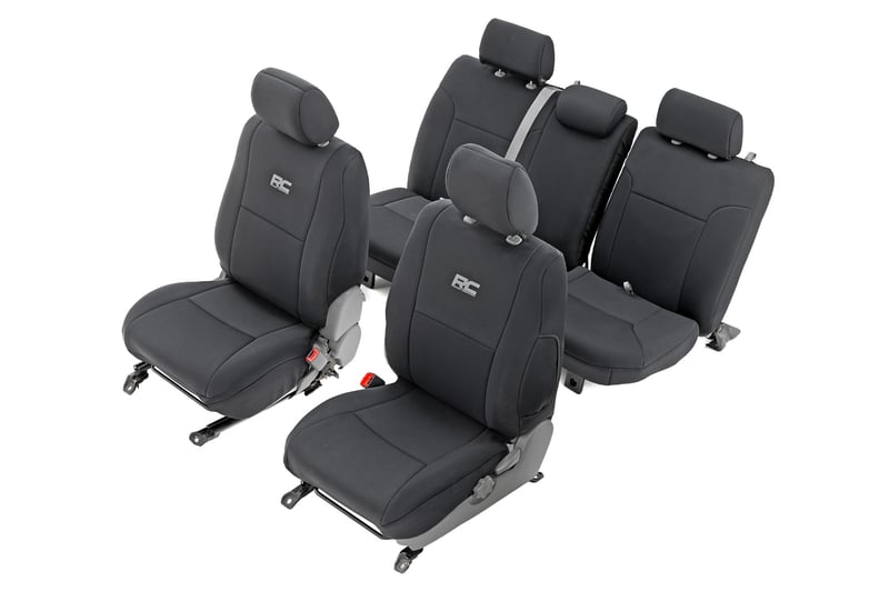2005 2015 Toyota Tacoma Seat Covers FR RR Crew Cab 91057