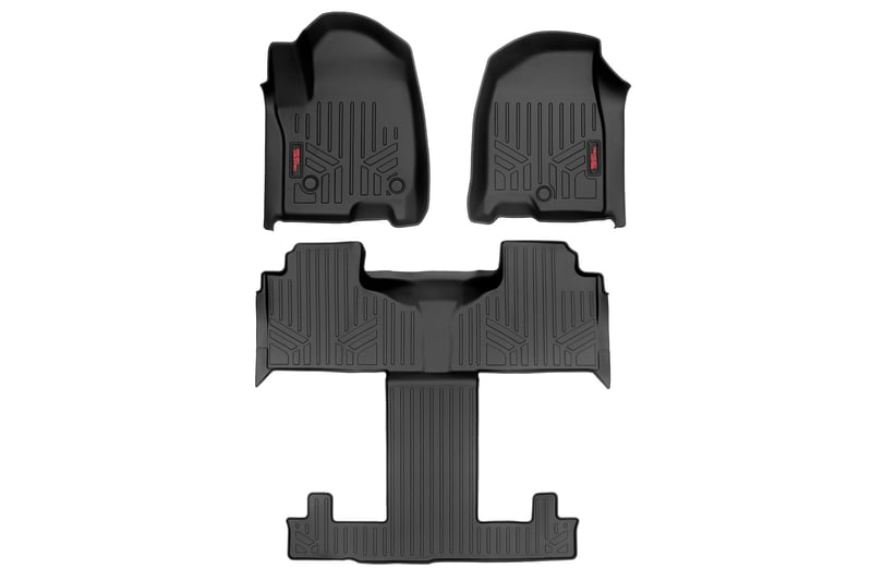 2021 2024 Chevy Tahoe Floor Mats FR RR FR RR Bucket