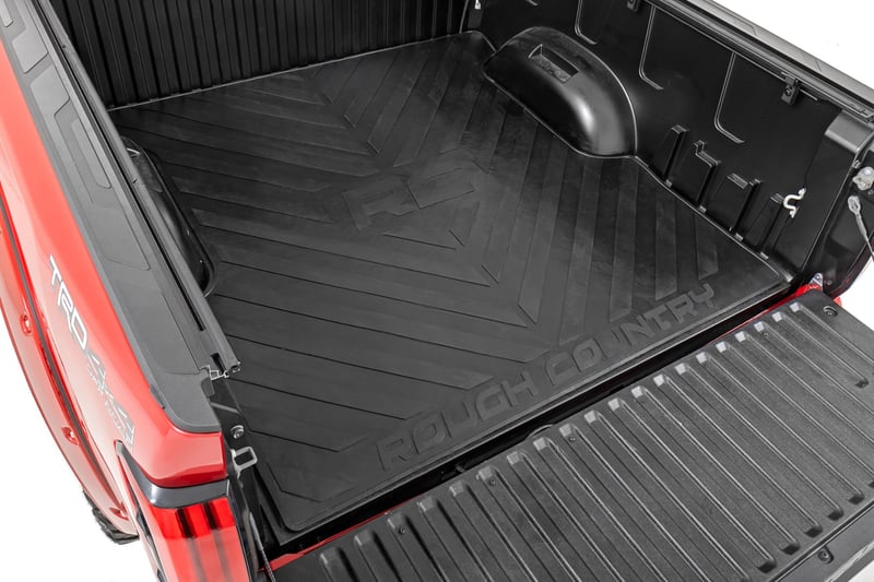 Bed Mat 5 7 Bed RC Logo Toyota Tundra 2WD 4WD 2022 2025 Rough Country