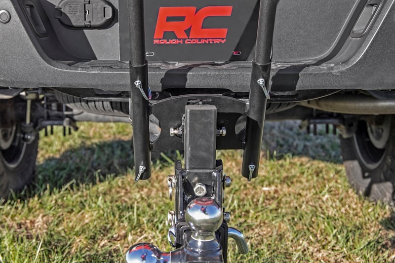 Dual flag hitch mount store