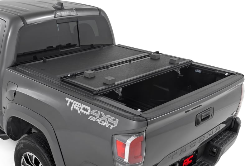 Hard Low Profile Bed Cover Toyota Tacoma 2WD 4WD 16 23 Rough Country