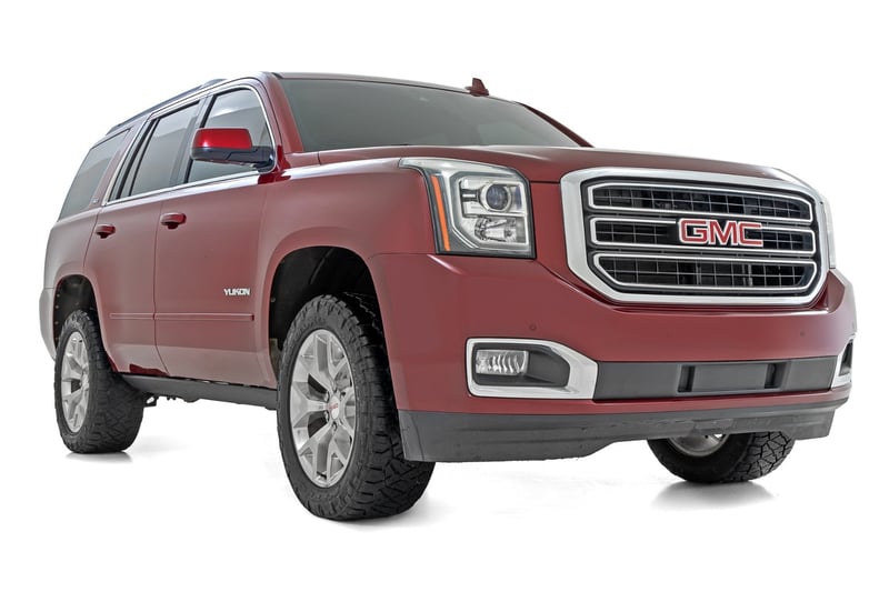 Power Running Boards Lighted Chevy GMC Tahoe Yukon 15 20 Rough Country