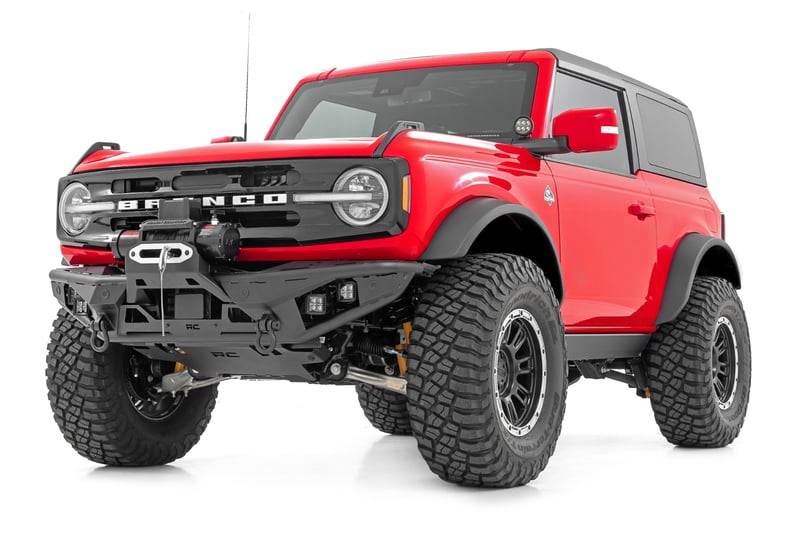 Power Running Boards Dual Electric Motor 2 Door Ford Bronco 2 Door 21 25 Rough Country