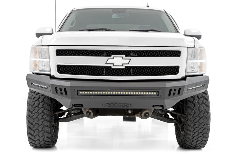 DIY Front Prerunner Bumper Chevy Silverado 1500 2WD 4WD 07 13 Rough Country